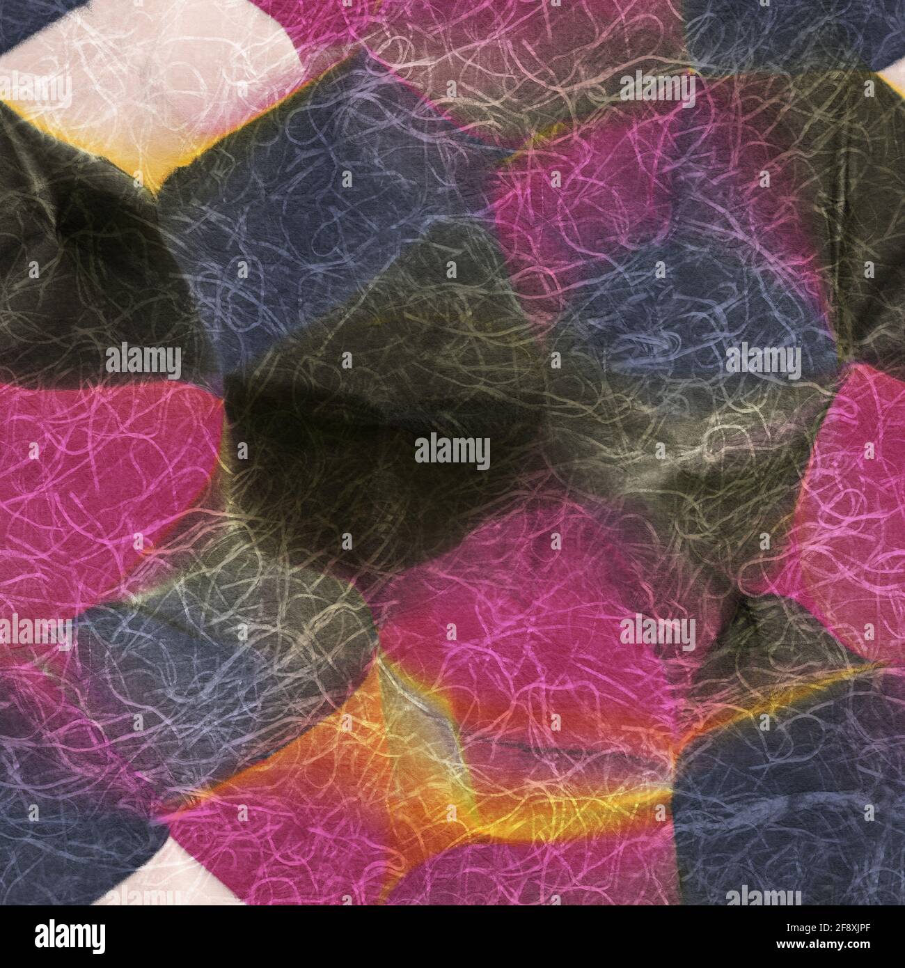 Seamless abstract blobs of color paper texture Stock Photo - Alamy