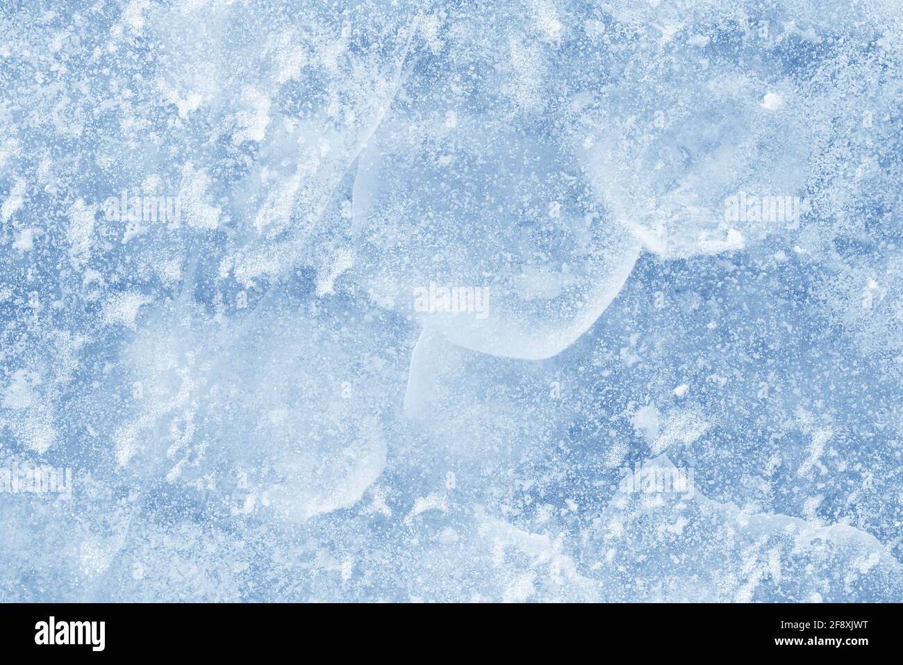 Ice background texture. Frozen water in various geometric abstract ...