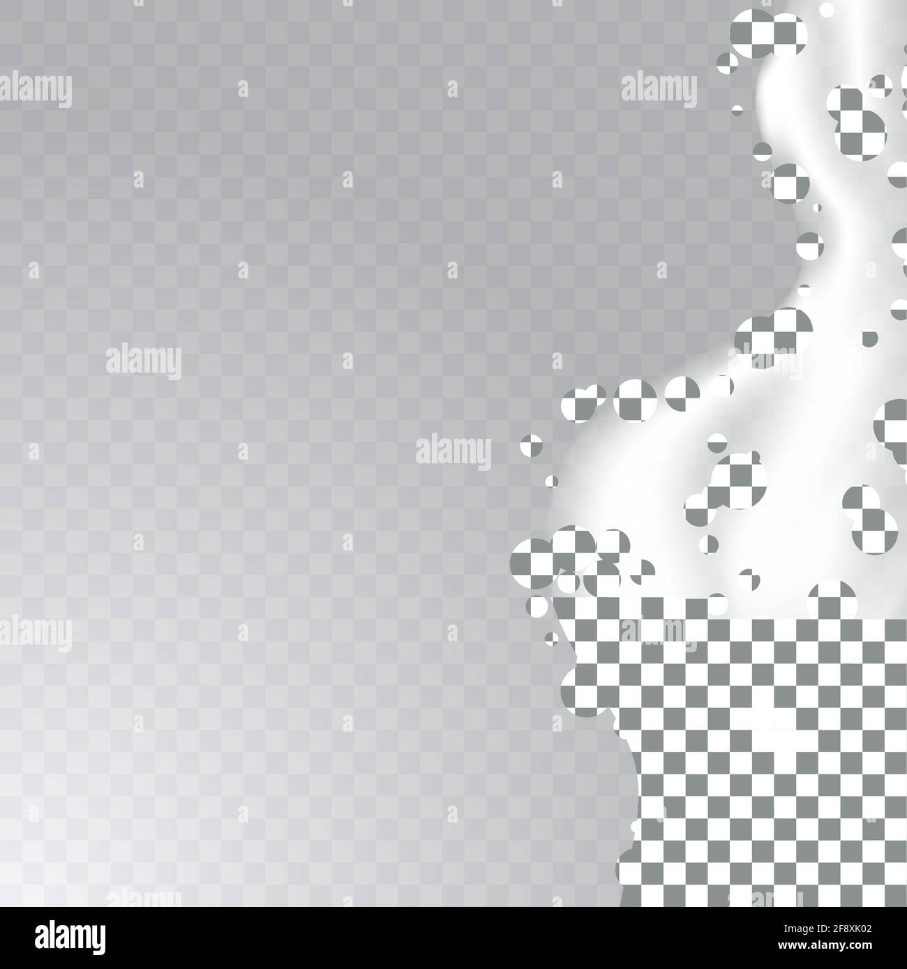 Realistic background with Soap foam. Bath laundry white bubbles ...