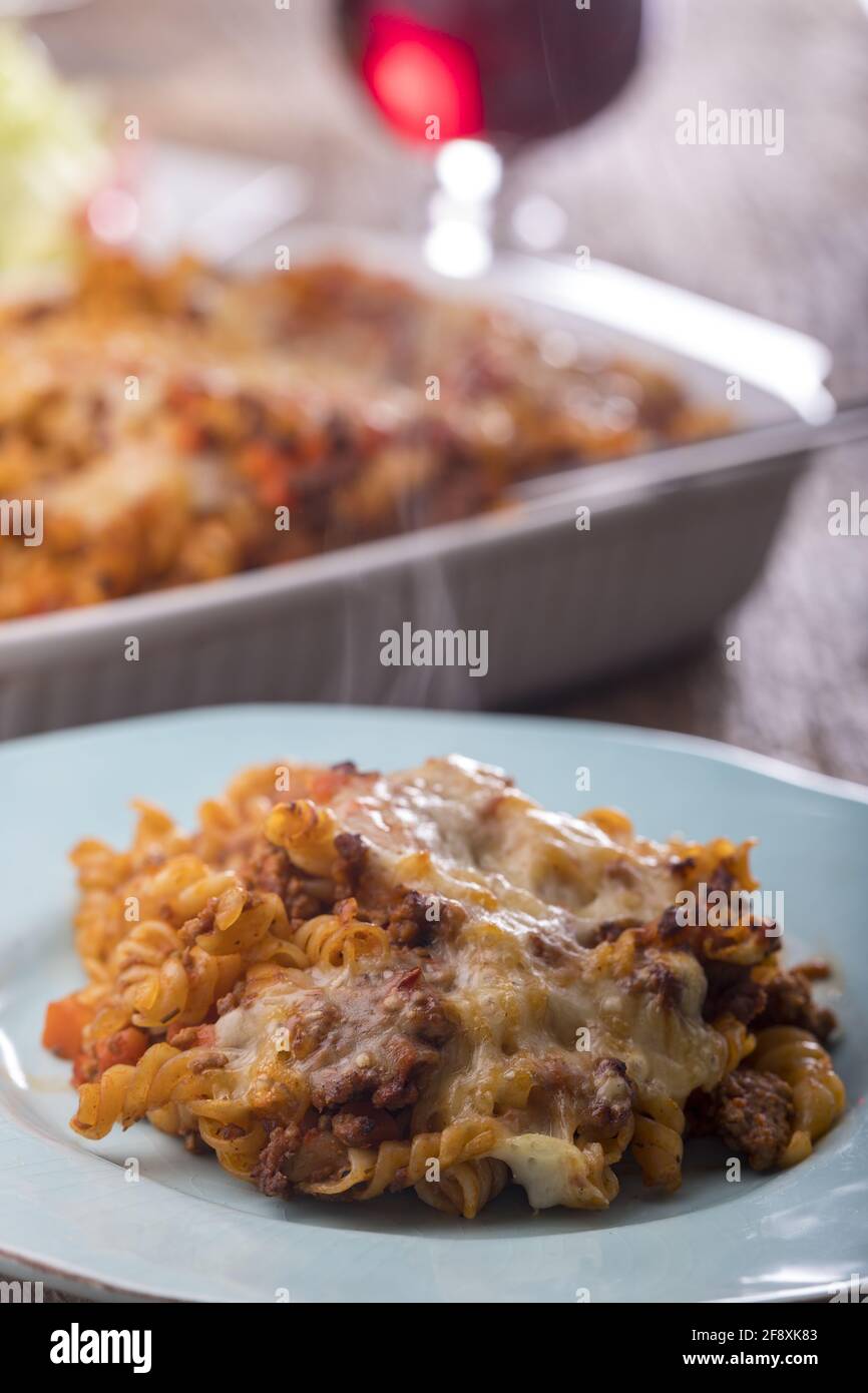 Gratinated pasta hi-res stock photography and images - Alamy