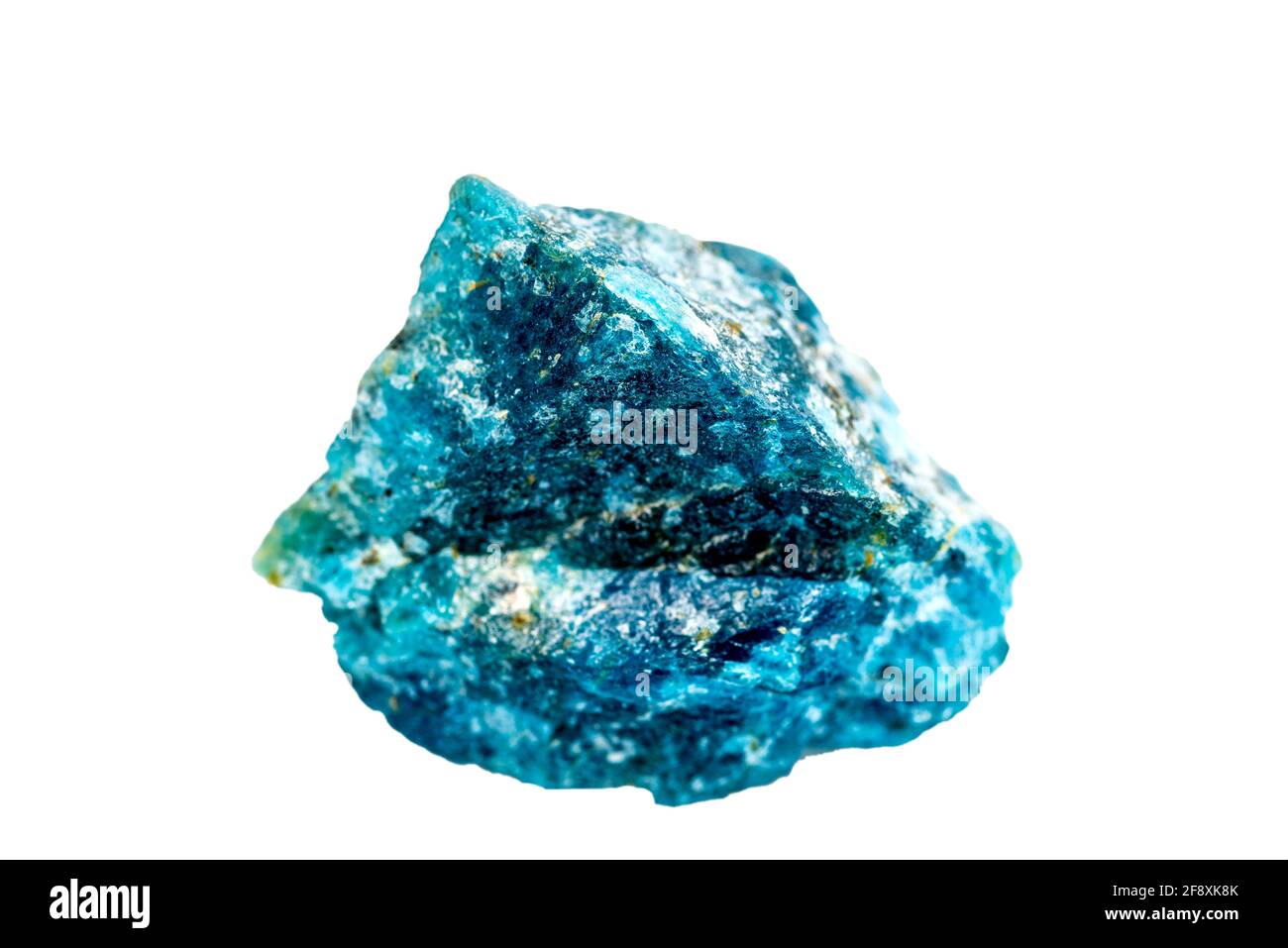 Blue apatite crystal hi-res stock photography and images - Alamy
