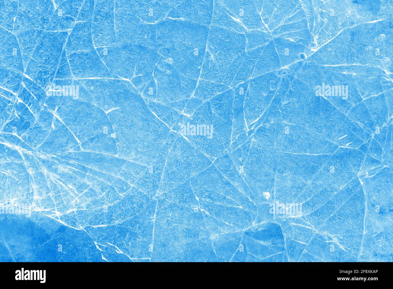 Ice background texture. Frozen water in various geometric abstract ...