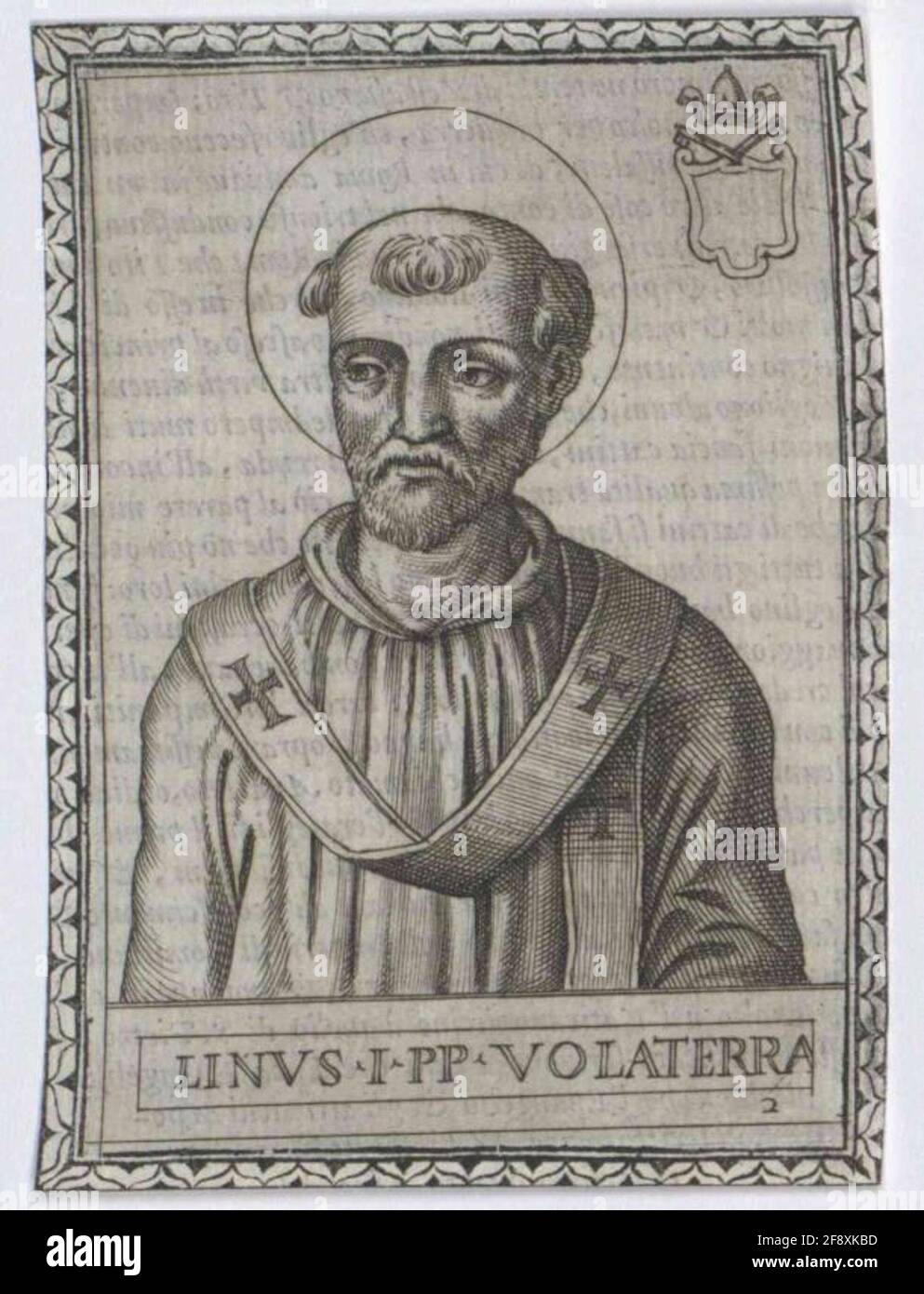 Pope linus hi-res stock photography and images - Alamy