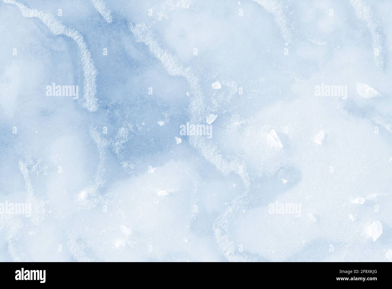 Ice background texture. Frozen water in various geometric abstract ...