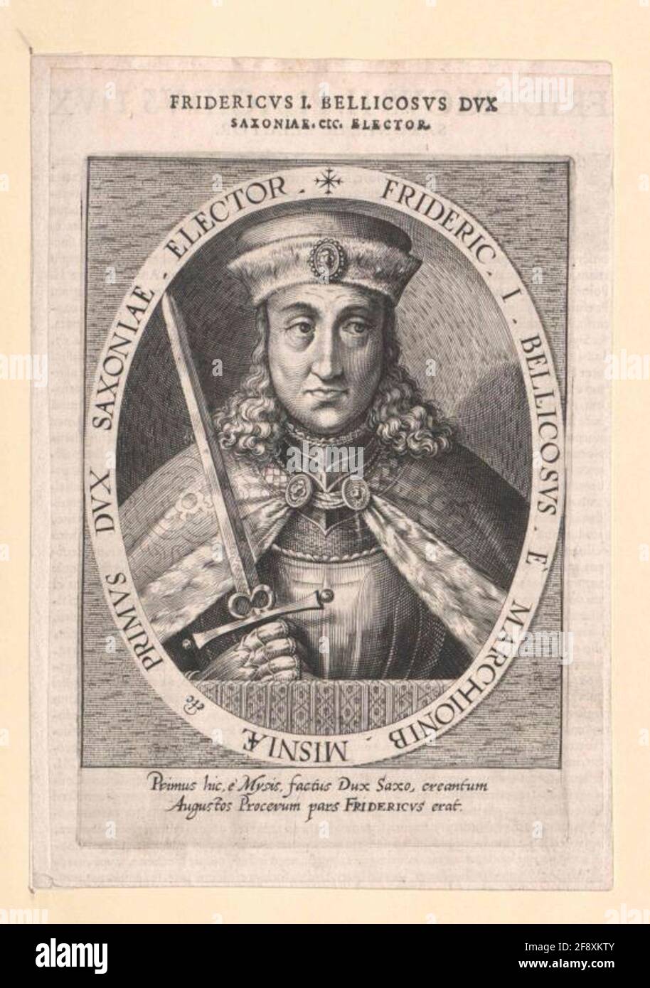 Friedrich I. The Configable, Elector of Saxony Stock Photo - Alamy