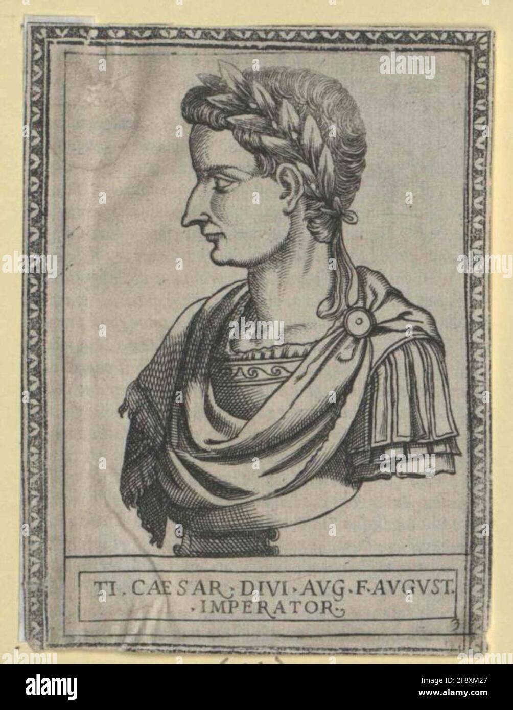 Tiberius, Roman Emperor Stock Photo - Alamy