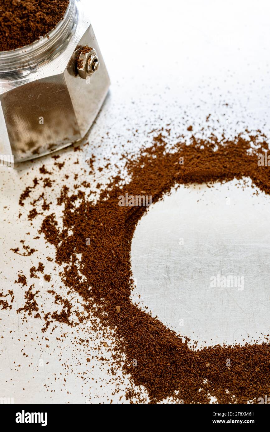 Abstract Coffee Pot Stock Photo - Alamy