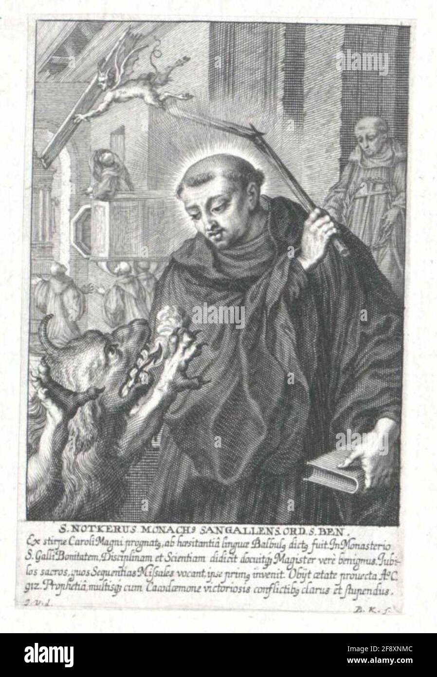 Notker Balbulus Stock Photo - Alamy