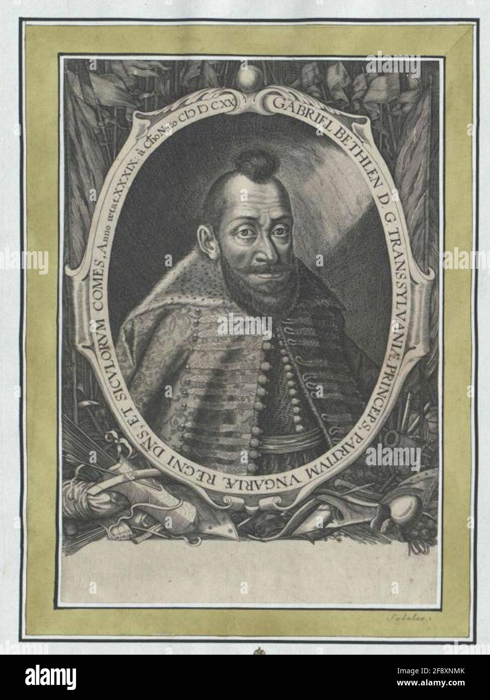 Bethlen of Iktar, Gabriel 1619/1629 Stock Photo - Alamy