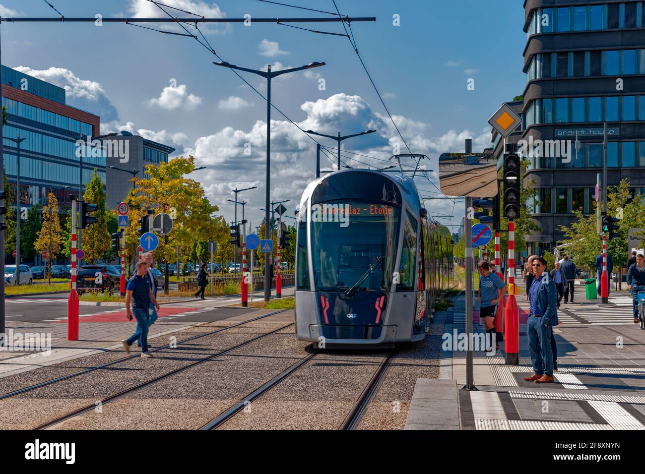 Kirchberg tram hi-res stock photography and images - Alamy
