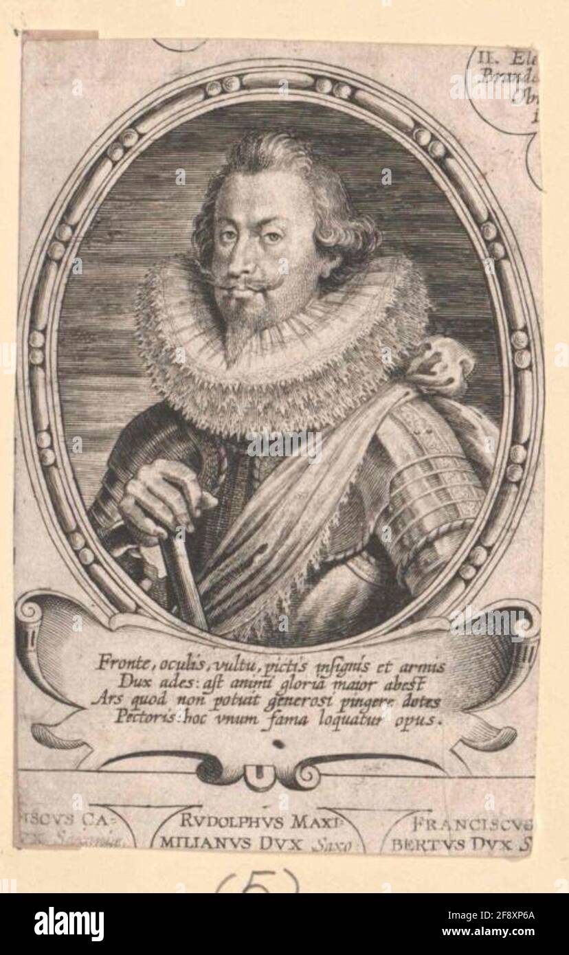 Franz Albrecht, Duke of Saxony-Lauenburg Stock Photo - Alamy