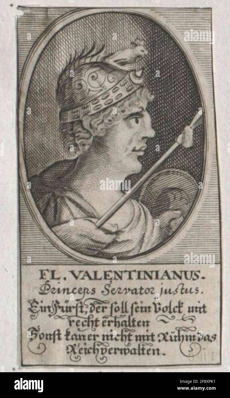 Valentinian I., Roman Emperor Stock Photo - Alamy