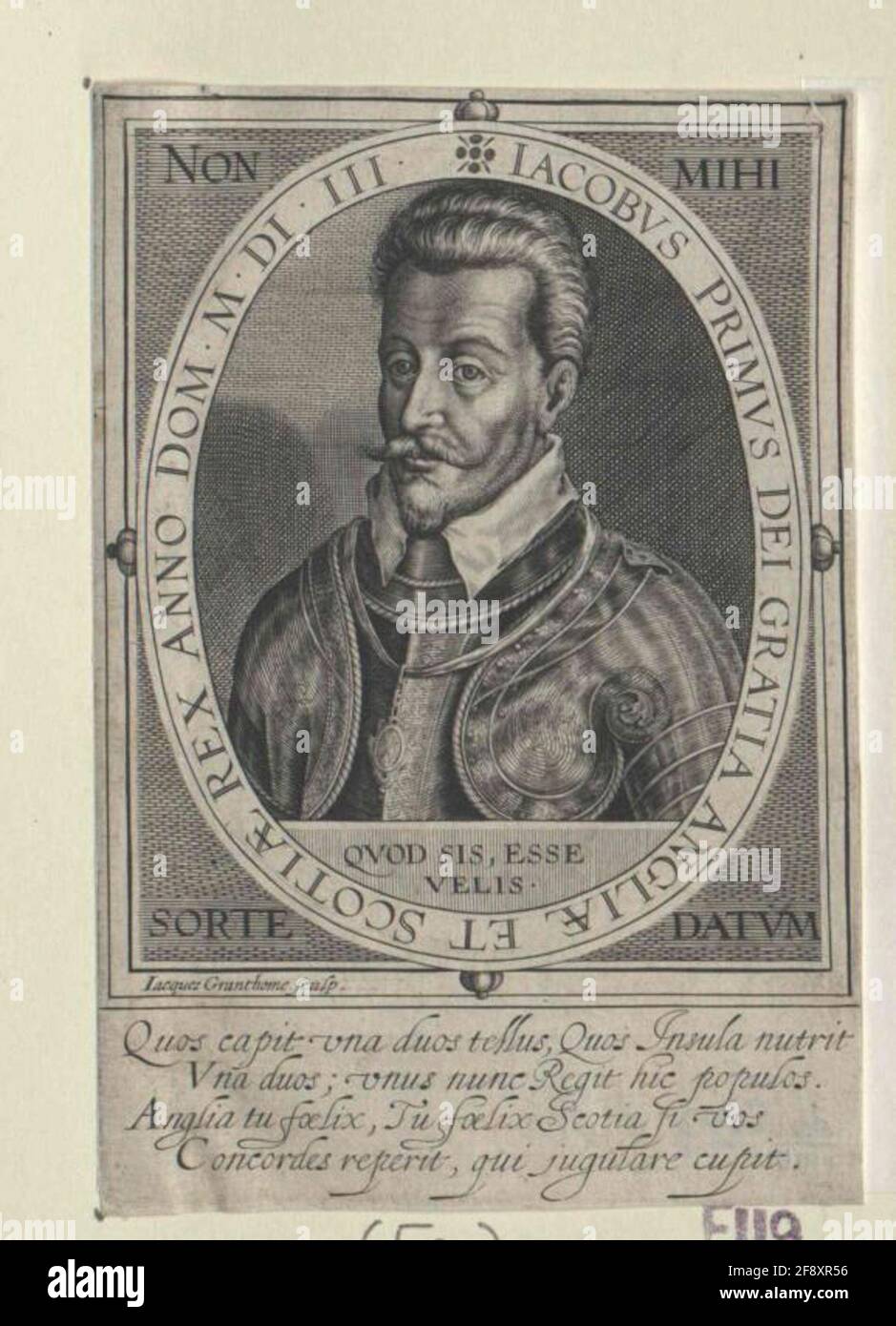 Jacob I. King of England Stock Photo - Alamy