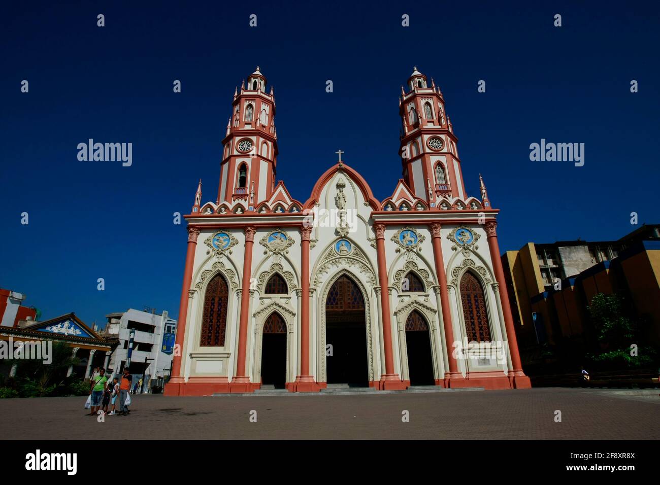 Barranquilla - Atlantico- Colombia- 11/08/2013. Church of San Nicolas ...