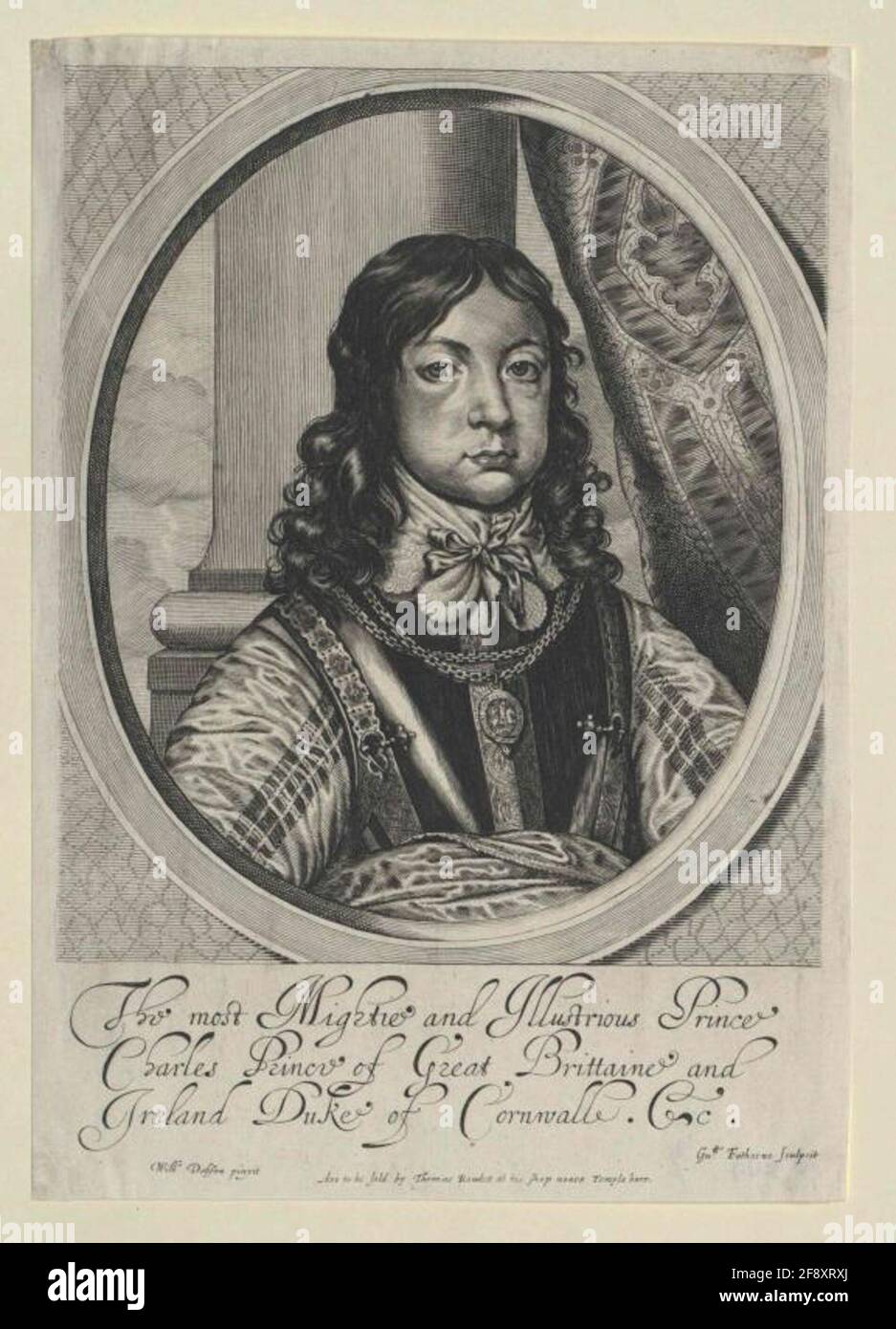 Karl II., King of England Stock Photo - Alamy