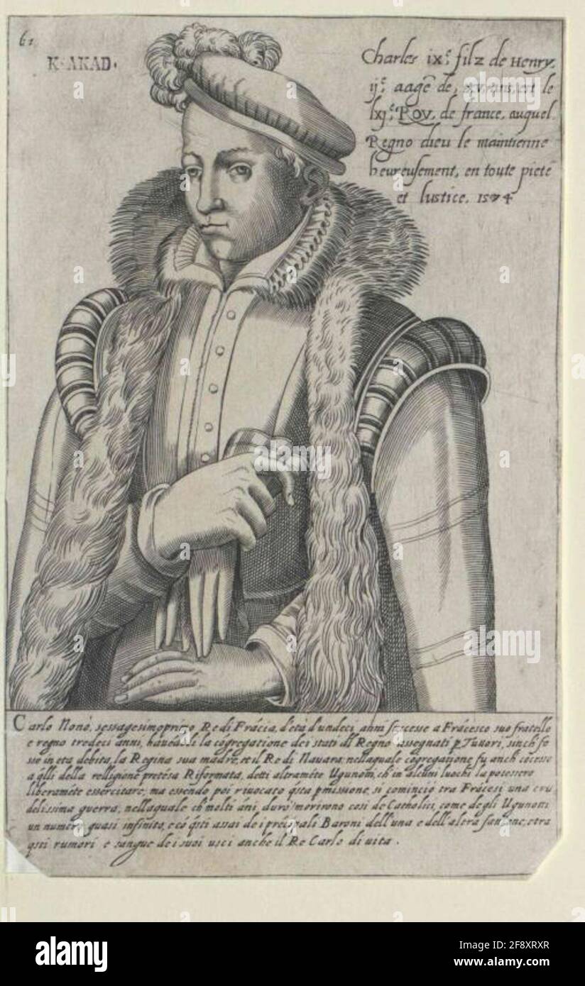 Karl Ix., King of France Stock Photo - Alamy