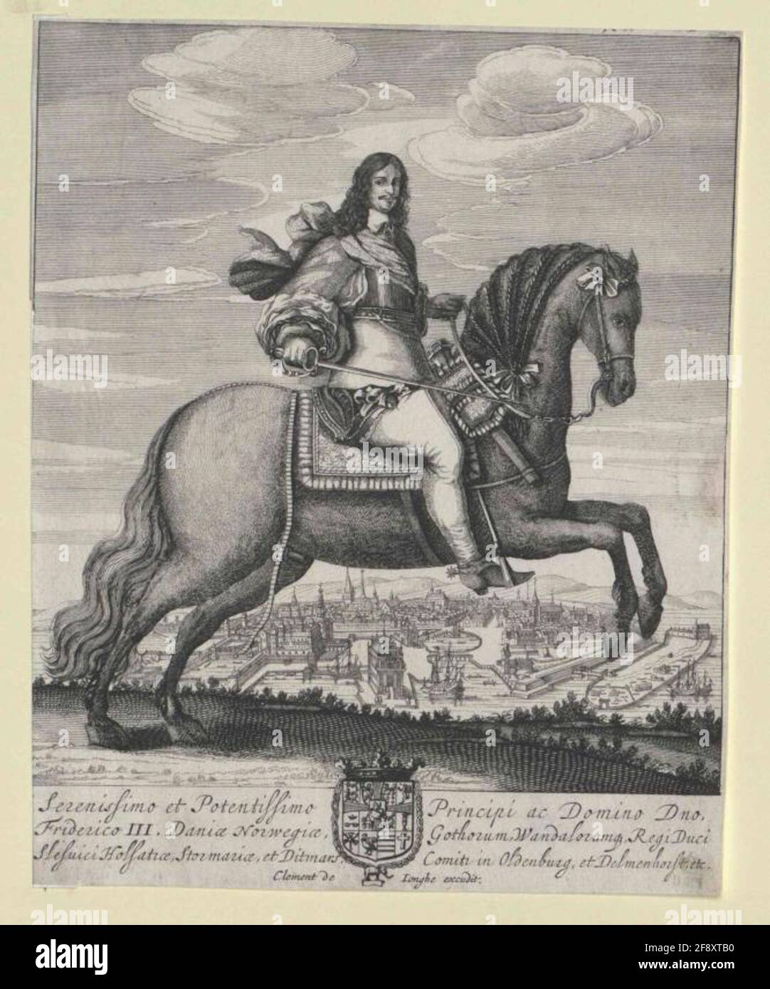 Frederick III., King of Denmark Stock Photo - Alamy