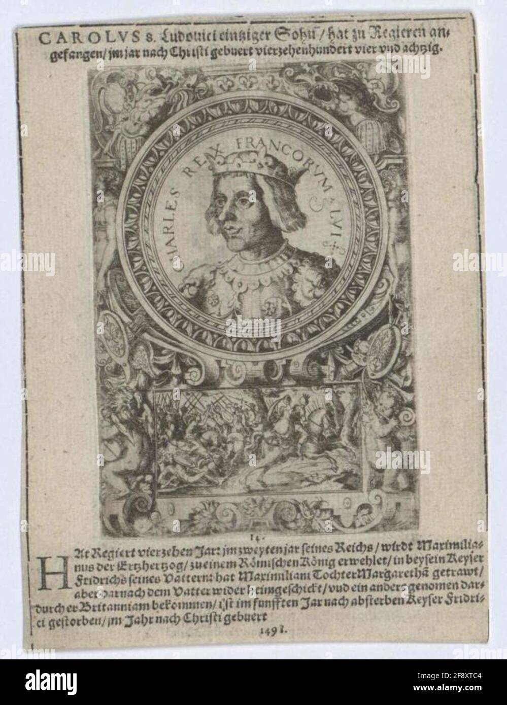 Karl Viii., King of France Stock Photo - Alamy