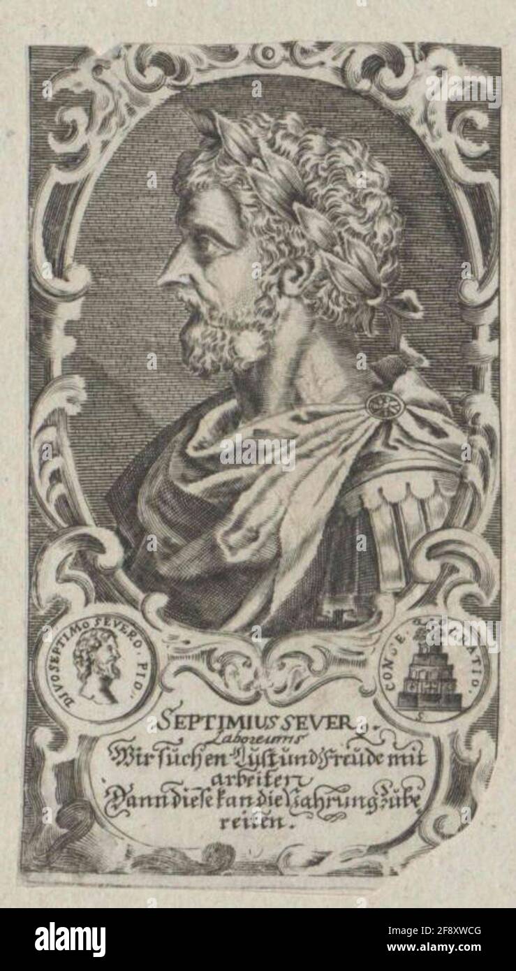 Septimius Severus, Roman Emperor Stock Photo - Alamy