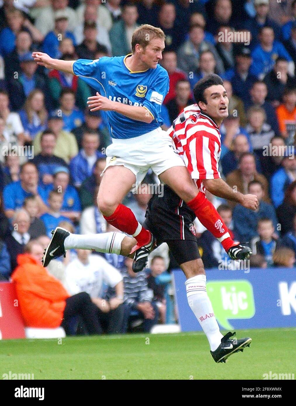 JAMIE VINCENT V SHEFF UTD. PIC MIKE WALKER, 2001 Stock Photo - Alamy