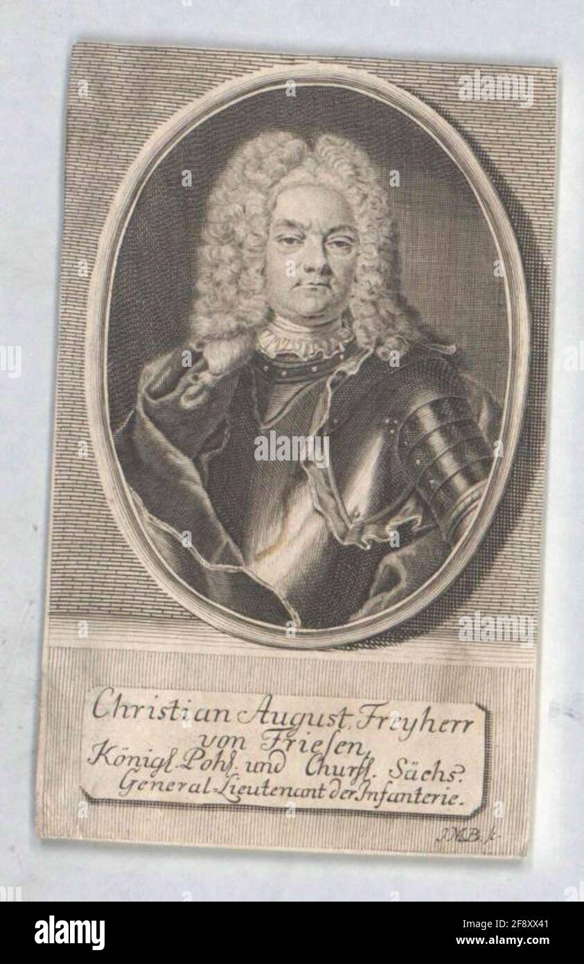 Friesen, Christian August Freiherr von Stecher: Bernigeroth, Johann ...