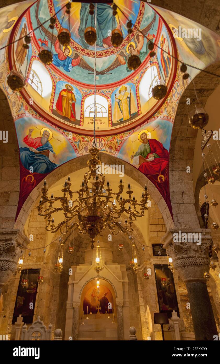 Dome of the rock interior jerusalem hi-res stock photography and images ...