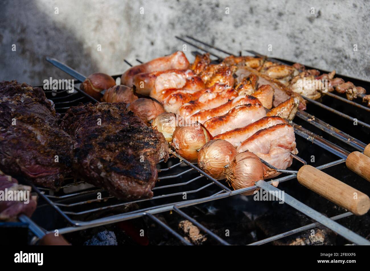 Wurst barbecue hi-res stock photography and images - Alamy