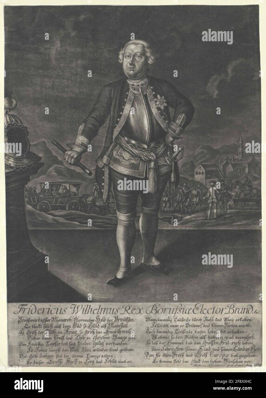 Friedrich wilhelm i king of prussia hi-res stock photography and images ...