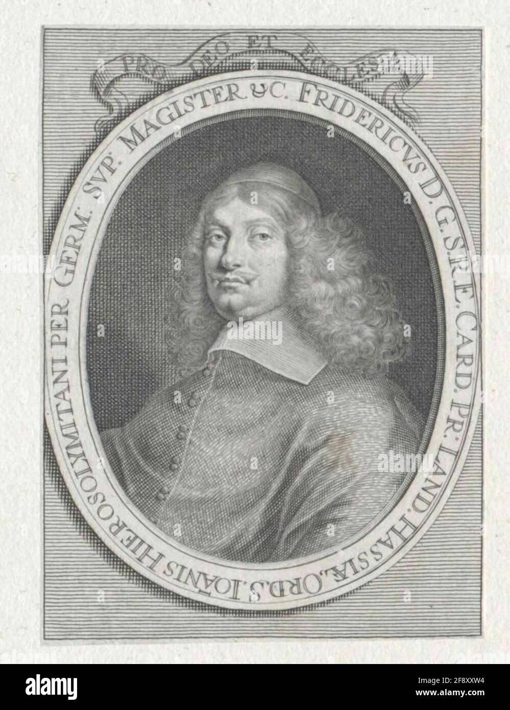 Friedrich, Landgrave of Hesse-Darmstadt 1651/1700 Stock Photo - Alamy