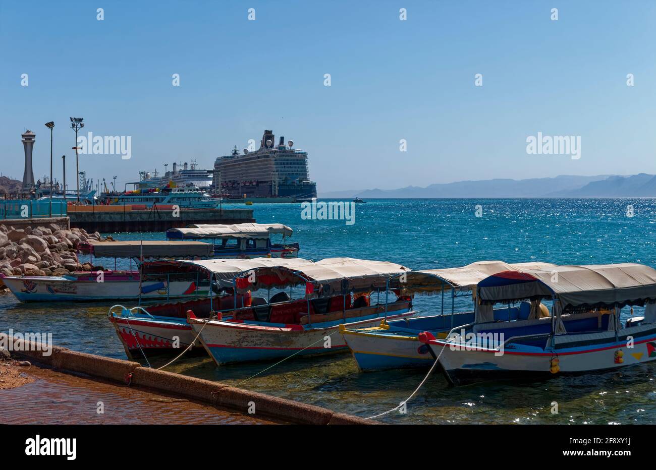 Jordan aqaba public beach hi-res stock photography and images - Alamy