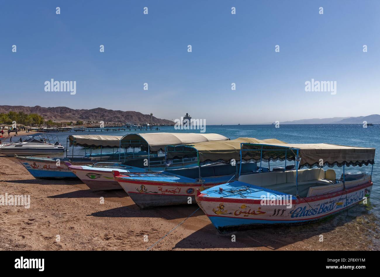 Jordan aqaba public beach hi-res stock photography and images - Alamy
