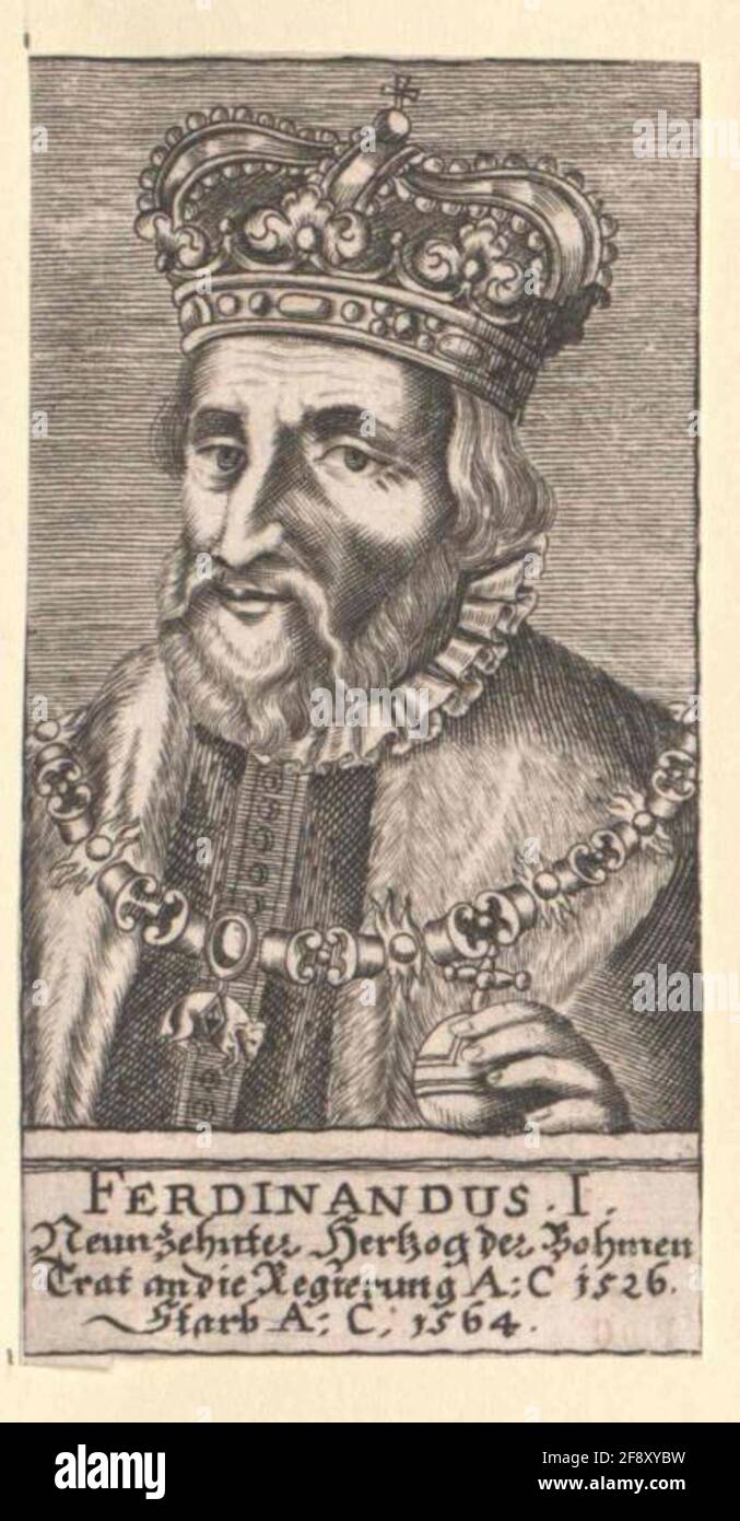 Ferdinand I., Roman-German Kaiser Stock Photo - Alamy