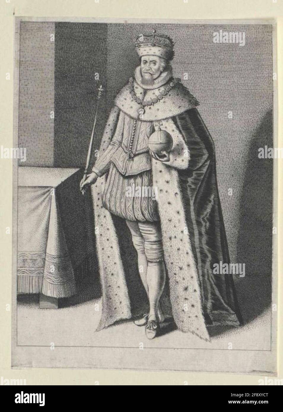 Jacob I. King of England Stock Photo - Alamy