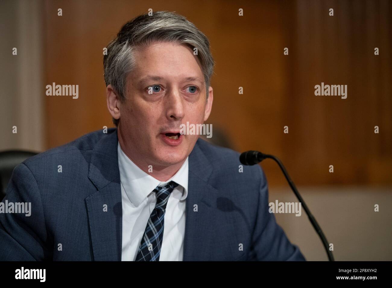 James Richard Kvaal appears for a Senate Committee on Health, Education ...