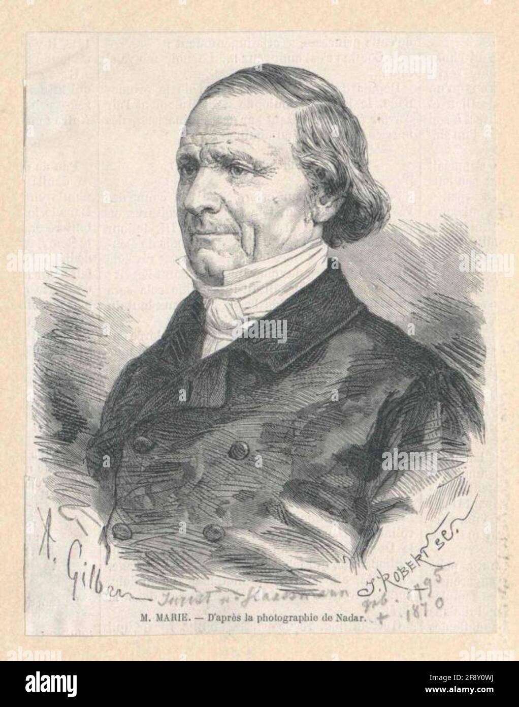 Marie de Saint-Georges, Alexandre Pierre Thomas Amable Stock Photo - Alamy