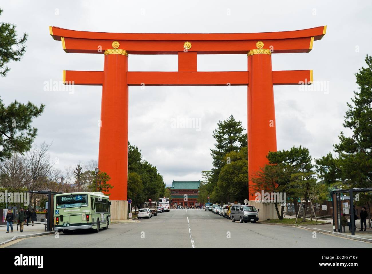 Red Japanese Shrine