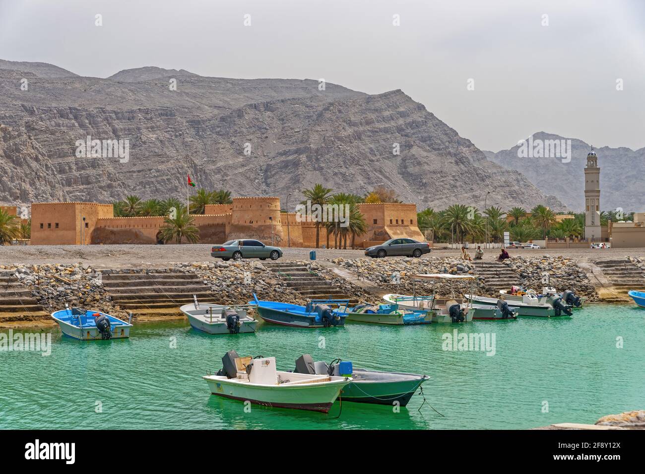 Khasab castle oman hi-res stock photography and images - Alamy