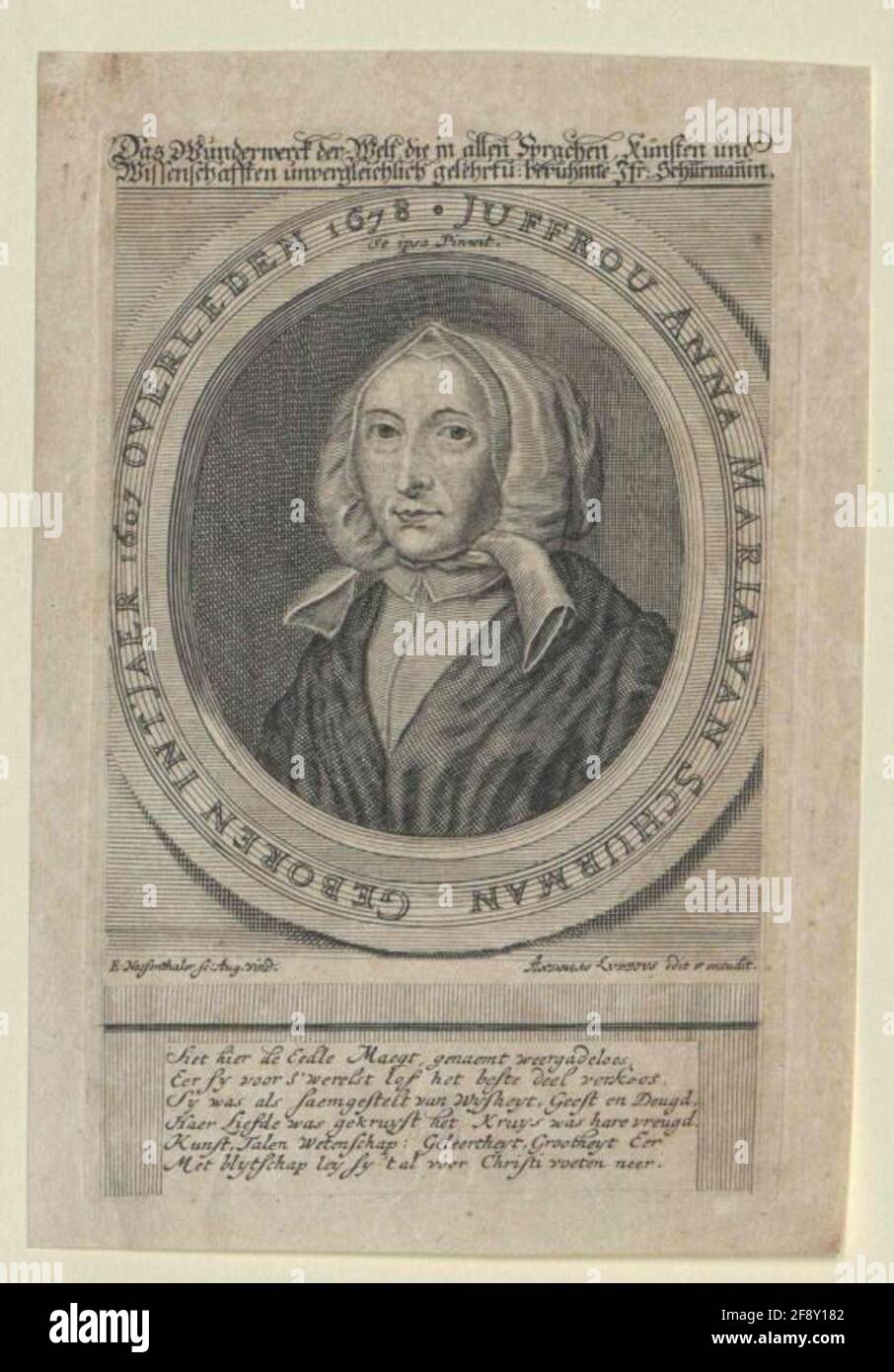 Schurman, Anna Maria van Stecher: Nessenthaler, Eliaspeger: Luppius ...