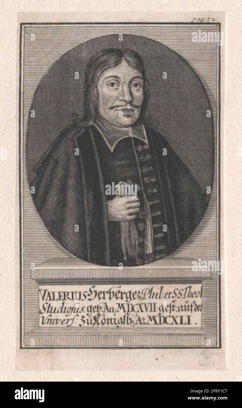 Valerius herberger hi-res stock photography and images - Alamy