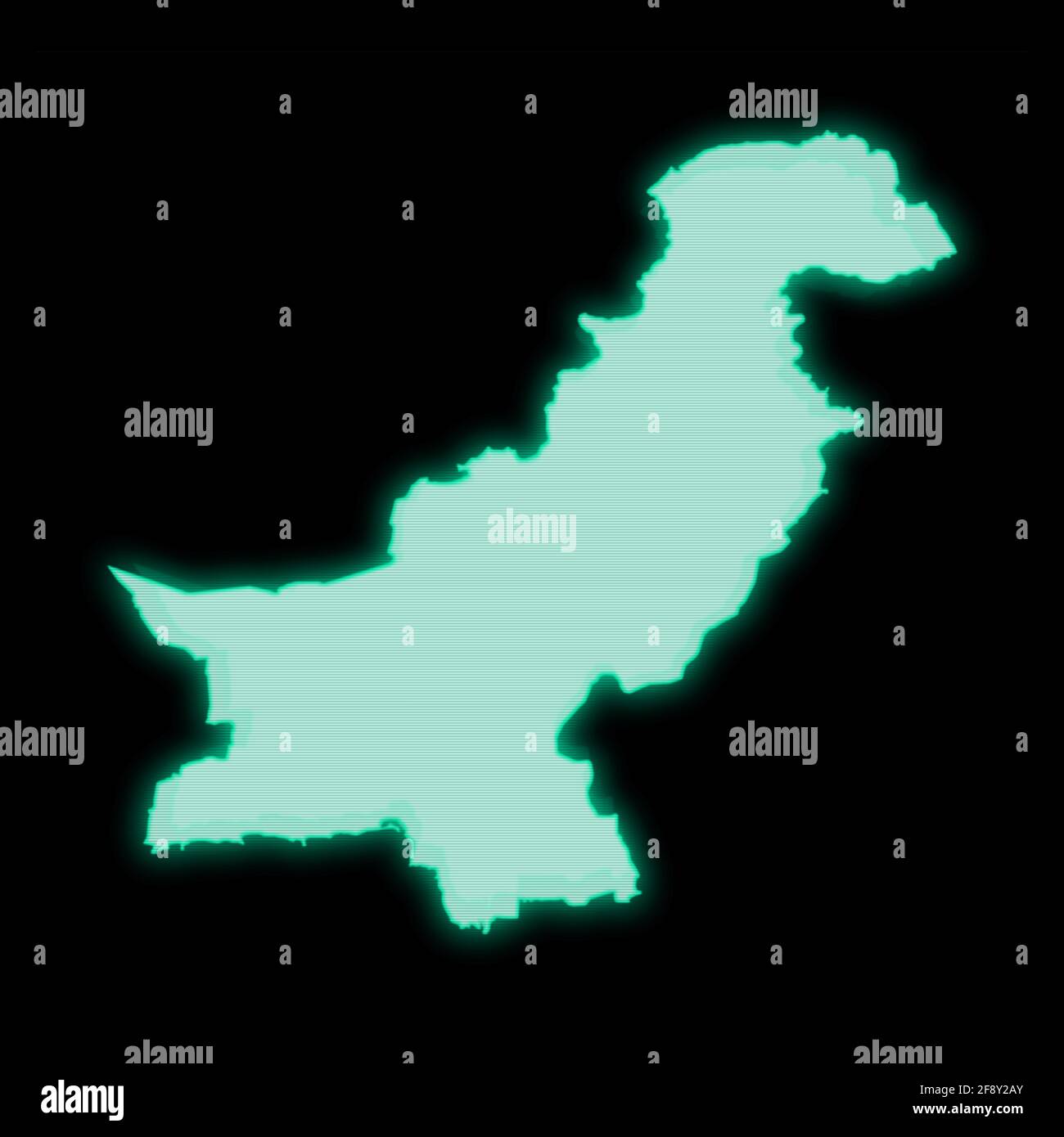 Old pakistan map hi-res stock photography and images - Alamy