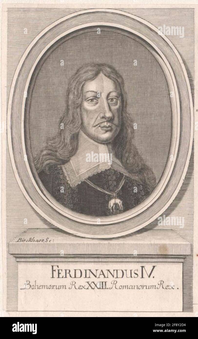 Ferdinand IV., Roman king Stock Photo - Alamy