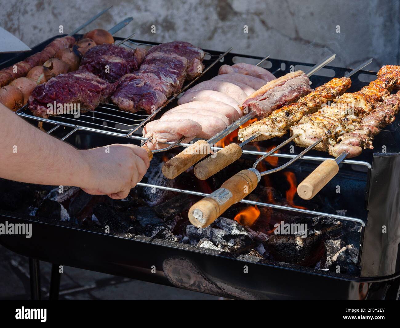 Brazilian bbq hi-res stock photography and images - Alamy