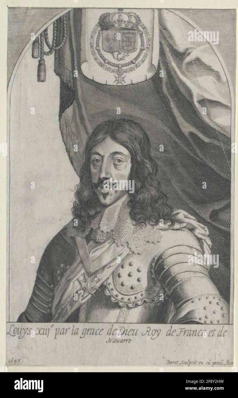 Ludwig XIII., King of France Stock Photo - Alamy