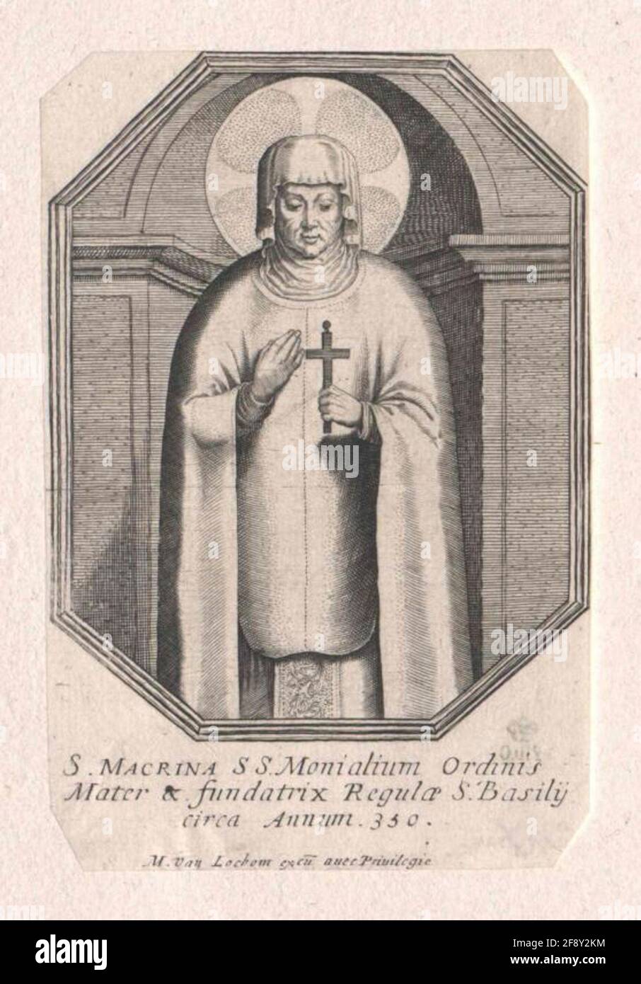 Macrina the younger, saints Stock Photo - Alamy