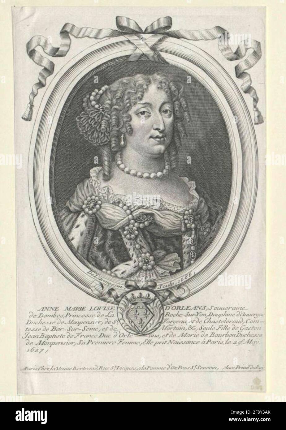 Anna Maria Luise, Princess of Orléans Stock Photo - Alamy
