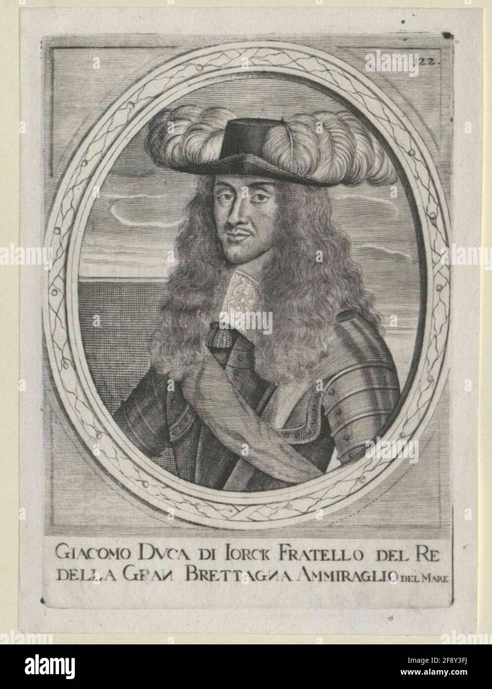 Jacob II. King of England Stock Photo - Alamy