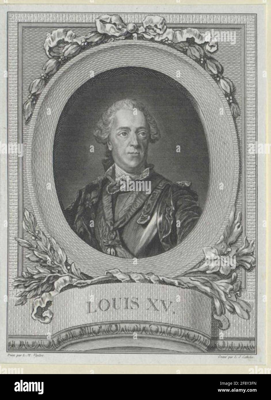 Ludwig XV., King of France Stock Photo - Alamy