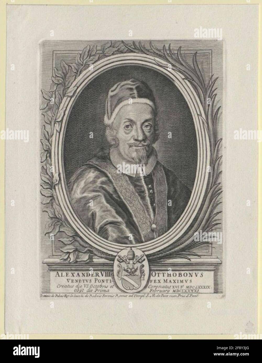 Papa alexander viii hi-res stock photography and images - Alamy