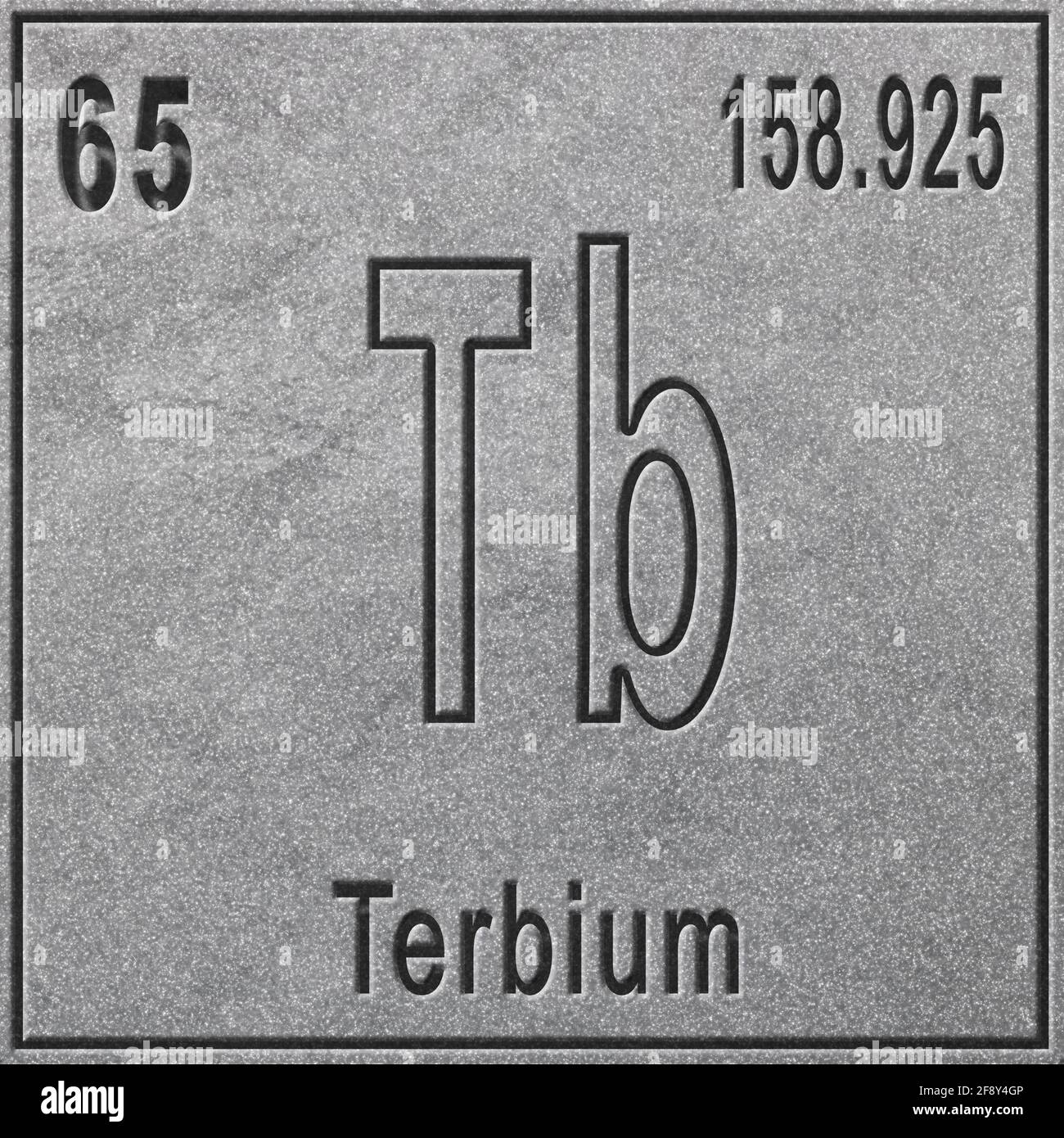 Terbium Symbol