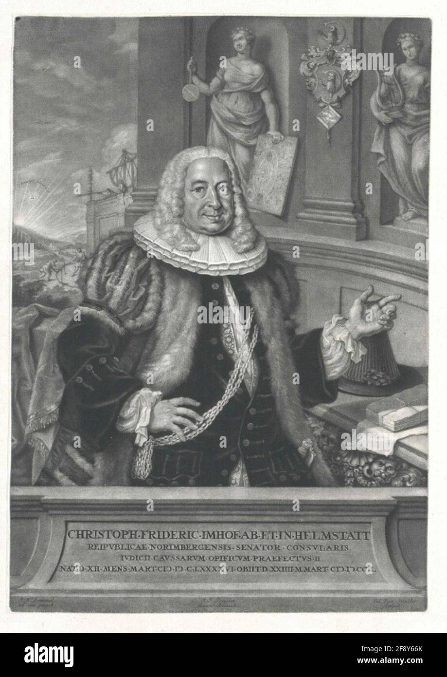 Christoph friedrich imhof hi-res stock photography and images - Alamy